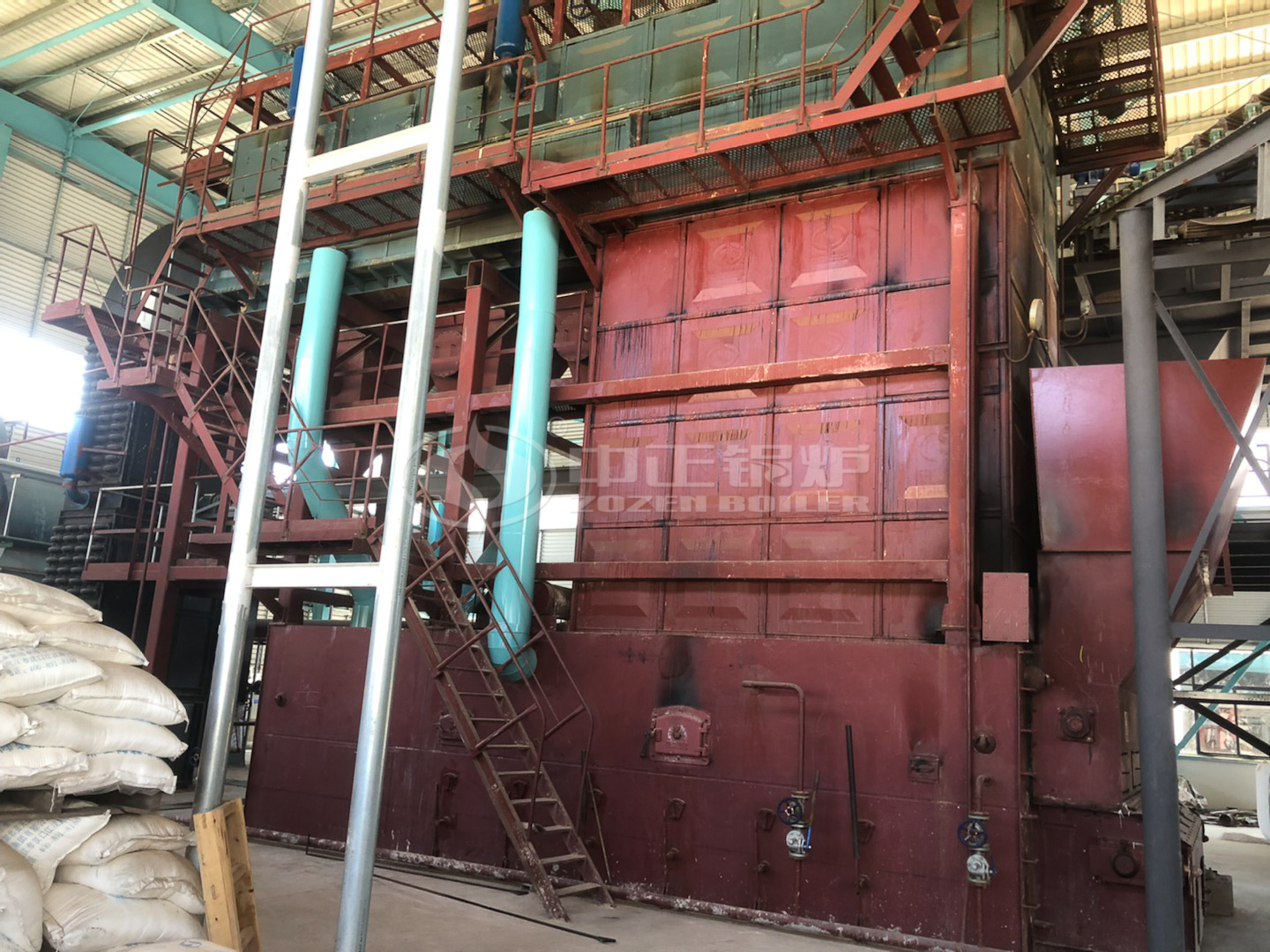 20 TPH Biomass Steam Boiler for Building Materials Industry – Gas Fired ...